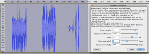 How to use Chris’s Dynamic Compressor for great volume in Audacity ...