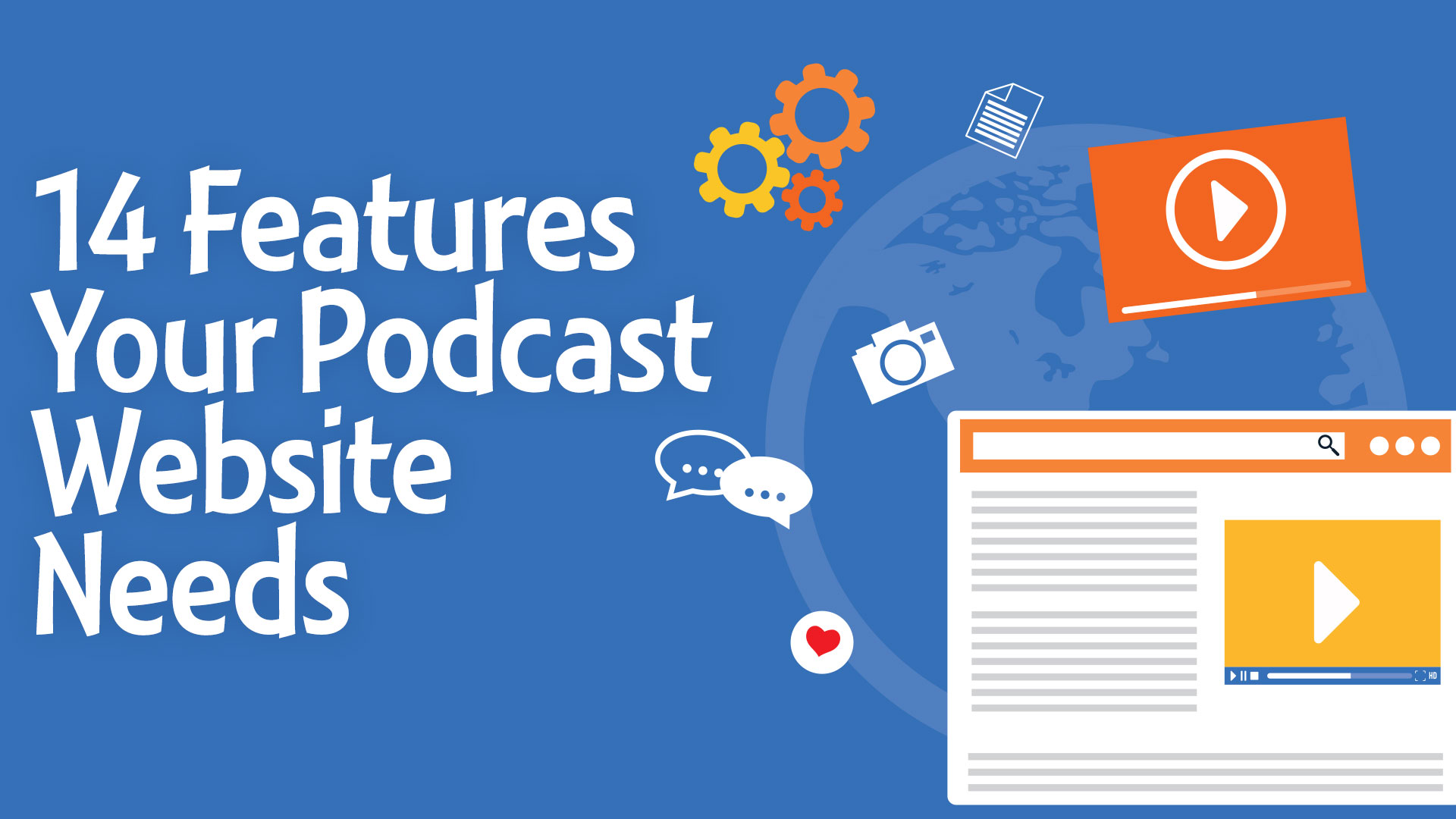 14 Features Your Podcast Website Needs